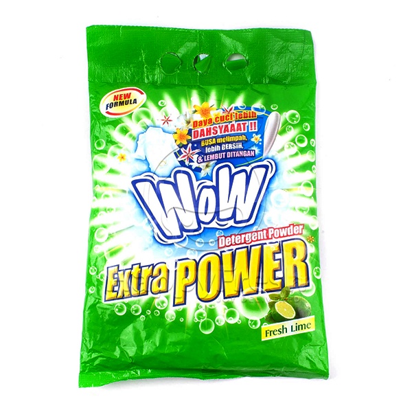 7512421 – Wow Powder Detergent Fresh Lime 4000Gr – RAISA AEON Indonesia