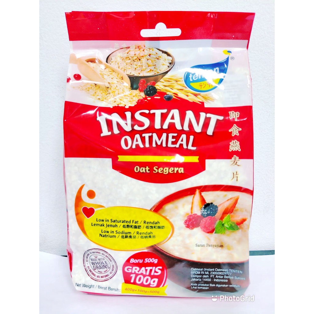 7523540 – Ten Ten Instant Oat Meal 400Gr + 100Gr – RAISA AEON Indonesia