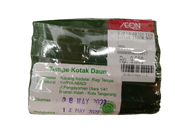 7664229 – Karya Abadi Tempe Kotak 250gr Nonppn – RAISA AEON Indonesia