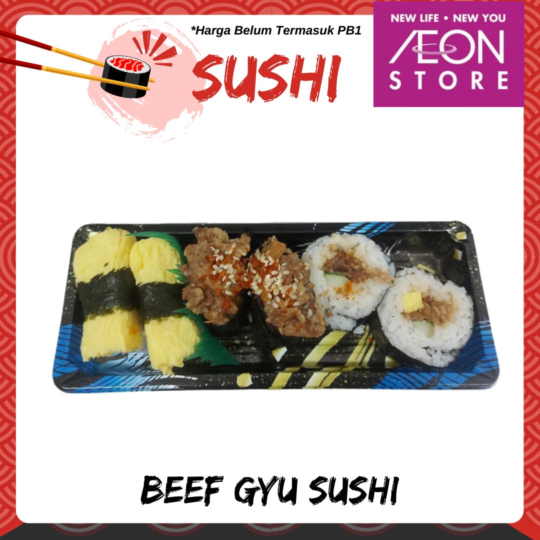Beef Gyu Sushi – RAISA AEON Indonesia