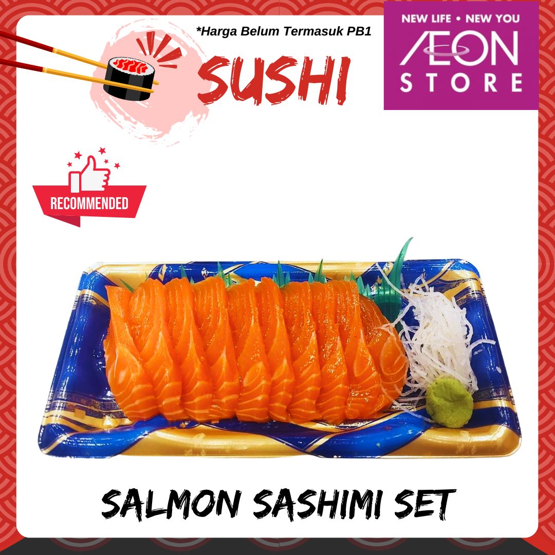 SALMON SASHIMI SET – RAISA AEON Indonesia