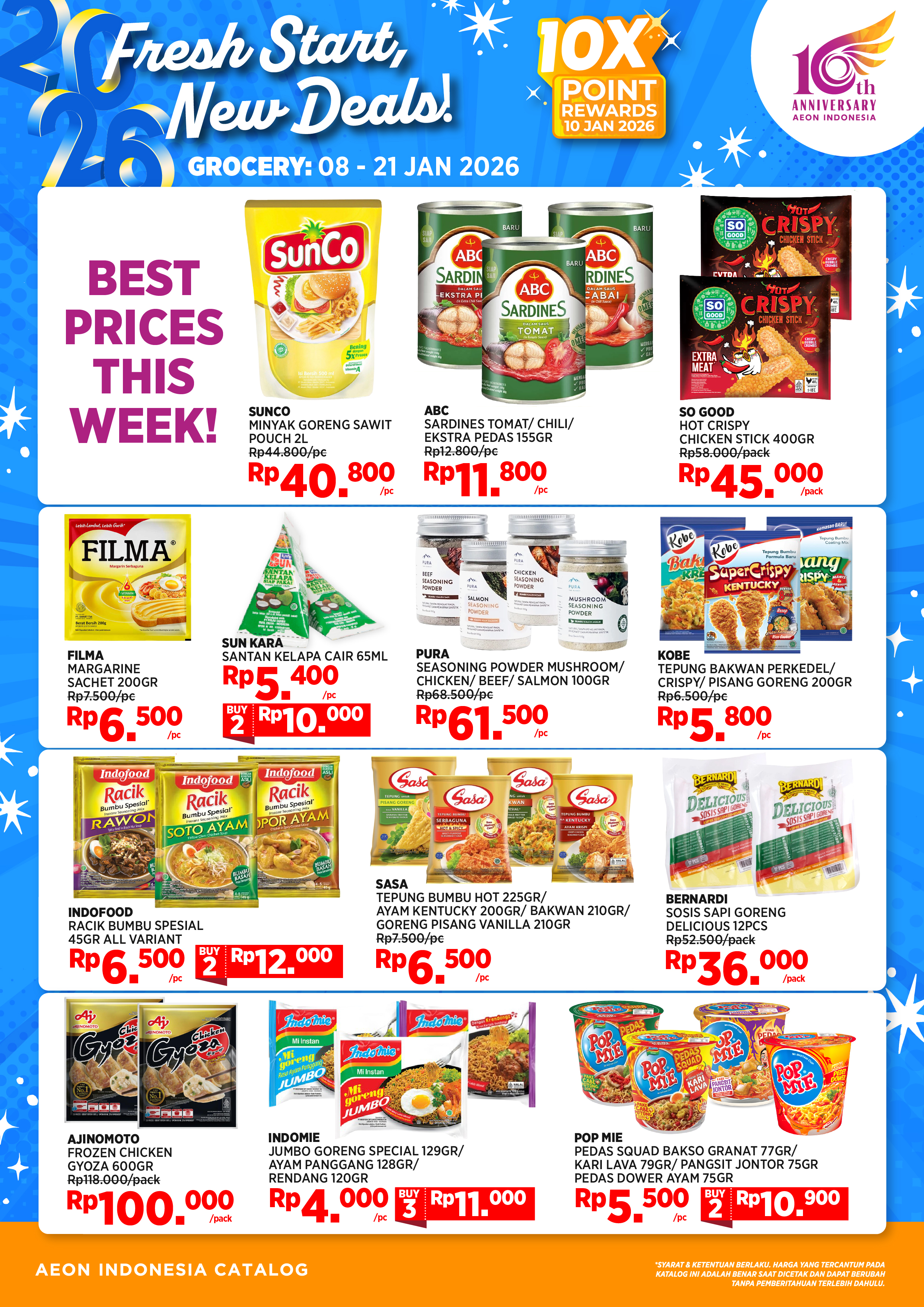 GROCERY — FLYER FRESH START 2026 — 08 – 21 JAN 2026-01 – RAISA AEON ...